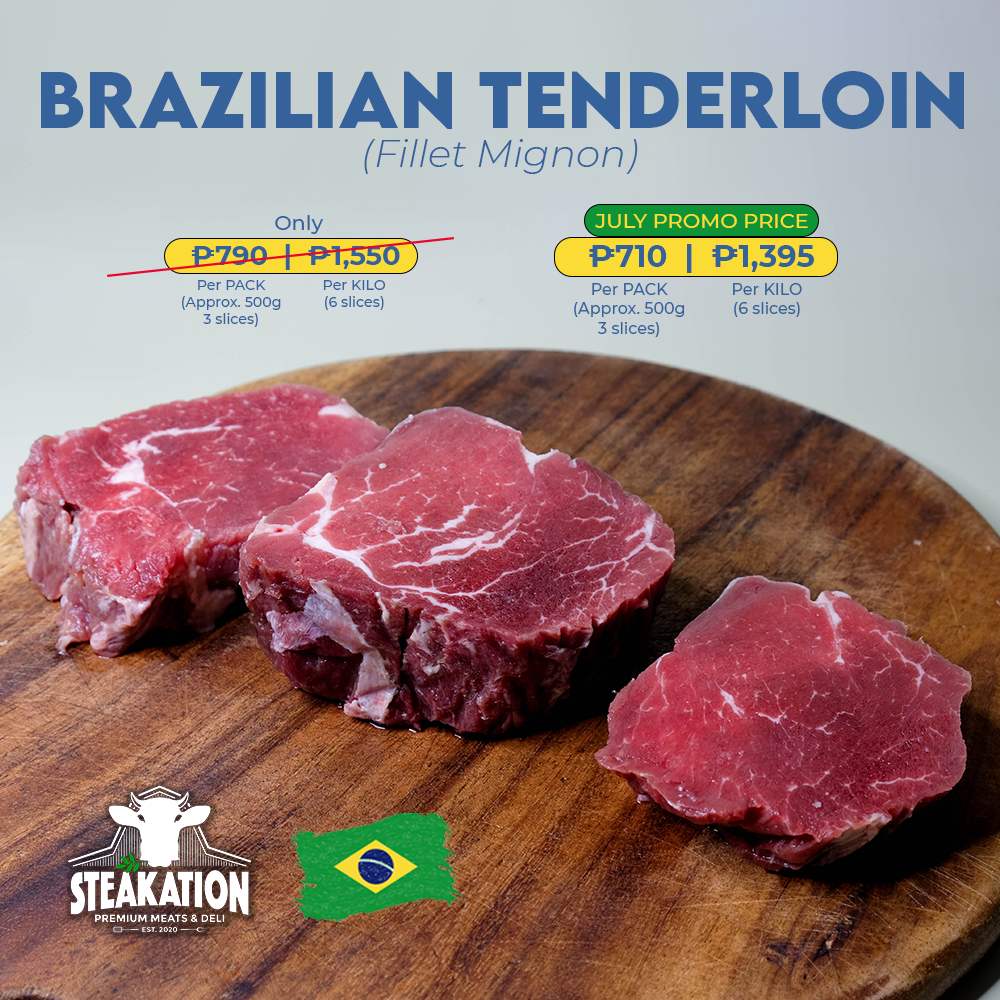 Brazilian Tenderloin (Fillet Mignon) – Steakation PH