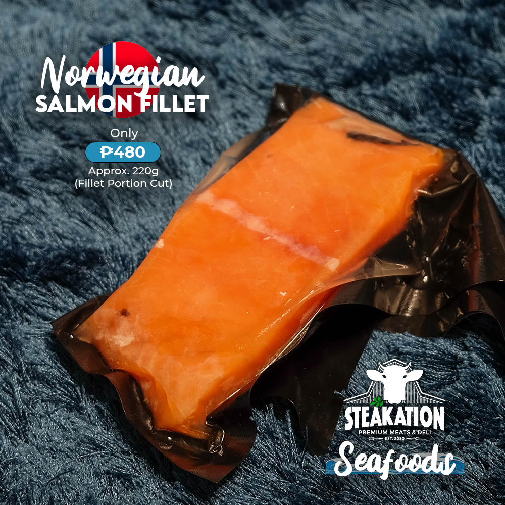 Norwegian Salmon Fillet (Portion Cut) – Steakation PH
